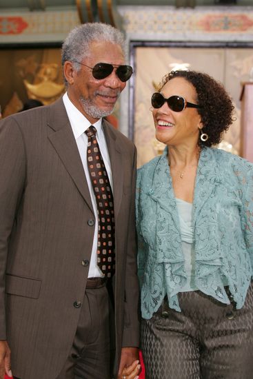 Morgan Freeman Wife Myrna Colleylee Editorial Stock Photo - Stock Image ...
