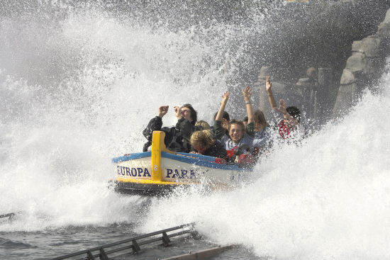 Water Roller Coaster Poseidon Europa Park Editorial Stock Photo - Stock ...