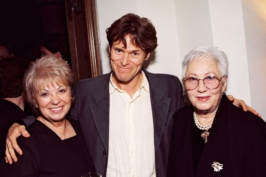 Irene Zisblatt Willem Dafoe Renee Firestone Editorial Stock Photo ...