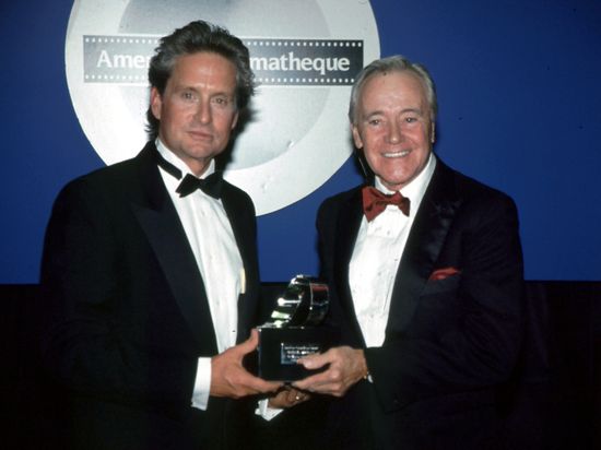Michael Douglas Jack Lemmon Editorial Stock Photo - Stock Image ...