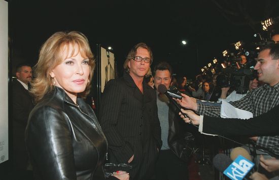 Raquel Welch Mickey Rourke Redaktionelles Stockfoto – Stockbild ...
