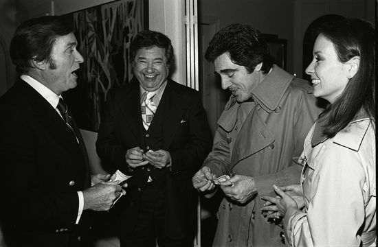 Mike Douglas Warren Cowan Anthony Newley Editorial Stock Photo - Stock ...