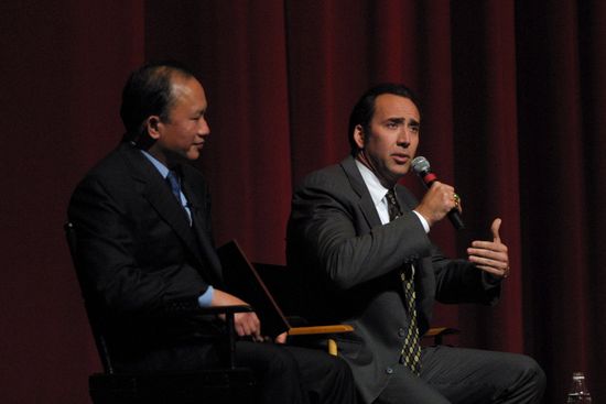 Director John Woo Nicolas Cage Editorial Stock Photo - Stock Image ...