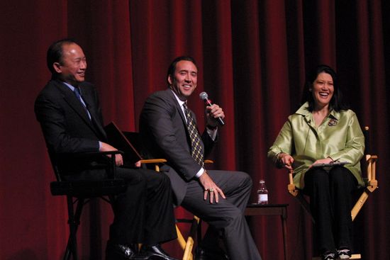 John Woo Nicolas Cage Wenda Fong Editorial Stock Photo - Stock Image ...