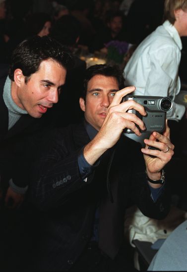 20001130 Eric Mccormack Dylan Mcdermott Los Editorial Stock Photo ...