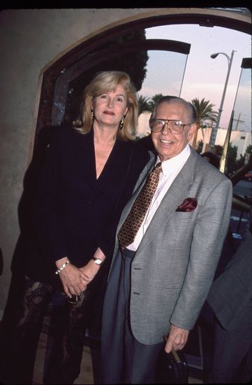 Milton Berle Wife Lorna Adams Editorial Stock Photo - Stock Image ...