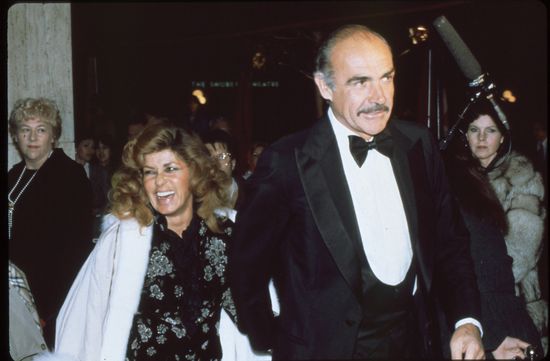 Sean Connery Wife Micheline Connery Editorial Stock Photo - Stock Image ...