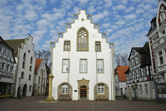 Town Hall Brakel North Rhinewestphalia Germany Editorial Stock Photo ...
