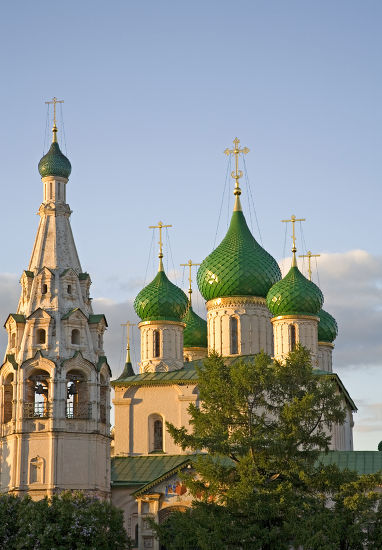 Sovetskaja Place Church Elijah Prophet Yaroslavl Editorial Stock Photo ...