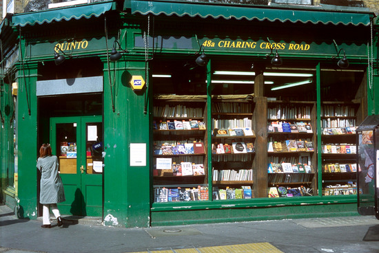 Quinto Bookshop Charing Cross Road London Editorial Stock Photo - Stock ...