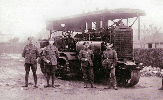 1918 Holt 75 4cylinder Petrol Crawler Editorial Stock Photo - Stock ...