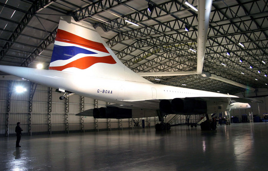 Concorde Exhibit Museum Flight East Fortune Editorial Stock Photo ...