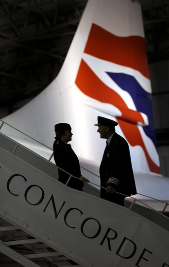 Concorde Exhibit Museum Flight East Fortune Editorial Stock Photo ...