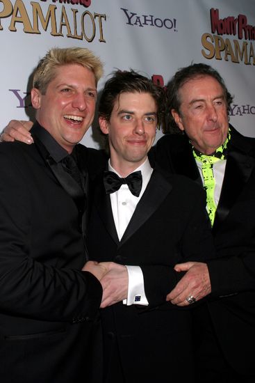 Christopher Sieber Christian Borle Eric Idle Editorial Stock Photo ...