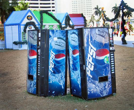 Pepsi Cola Vending Machines Editorial Stock Photo - Stock Image ...