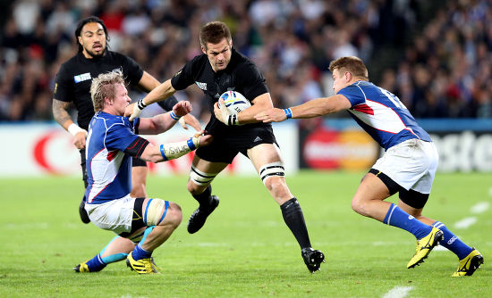 Richie Mccaw New Zealand Takes On Editorial Stock Photo - Stock Image ...