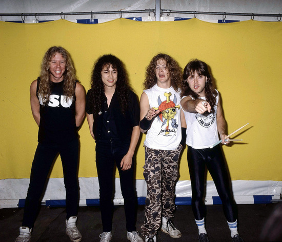 Metallica Donnington Heavy Metal Festival 1985 Editorial Stock Photo ...
