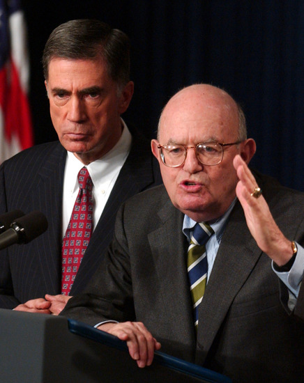 Senator Chuck Robb Judge Laurence H Editorial Stock Photo - Stock Image ...