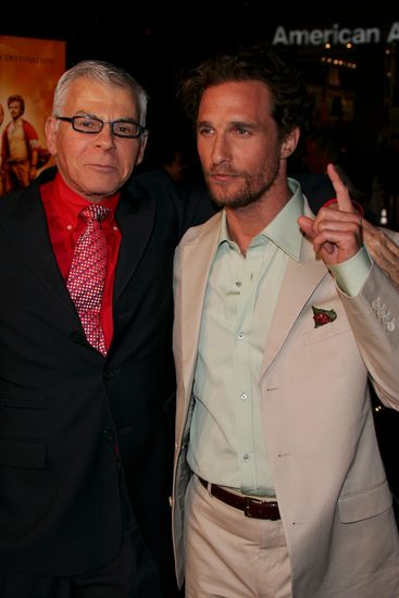 Ed Limato Matthew Mcconaughey Editorial Stock Photo - Stock Image ...