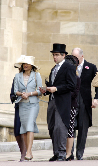 Rowan Atkinson Arrives St Georges Chapel Editorial Stock Photo - Stock ...