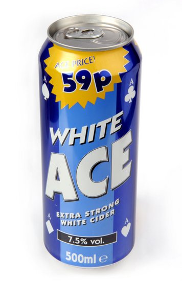 Can White Ace Cider Editorial Stock Photo - Stock Image | Shutterstock
