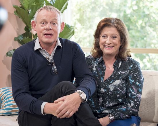 Martin Clunes Caroline Quentin Editorial Stock Photo - Stock Image ...