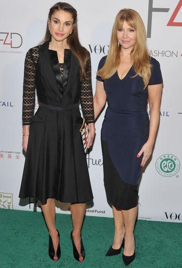 Queen Rania Evie Evangelou Editorial Stock Photo - Stock Image ...