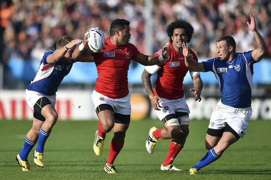 Siale Piutau Tonga Takes On Namibia Editorial Stock Photo - Stock Image ...