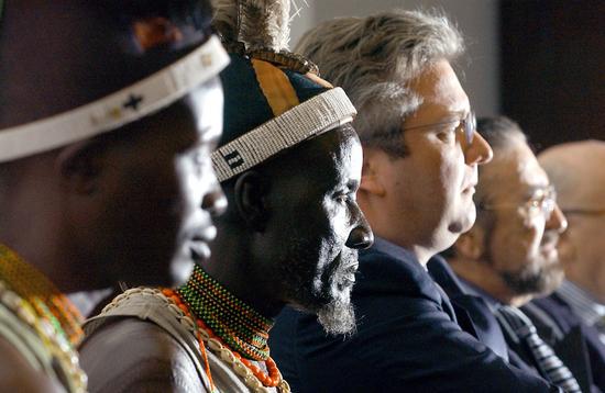 Mzee Lokorio Turkana Chief Prince Laurent Editorial Stock Photo - Stock ...