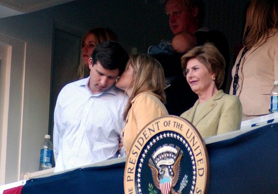 Jenna Bush Seems Be Whispering Something Editorial Stock Photo - Stock ...