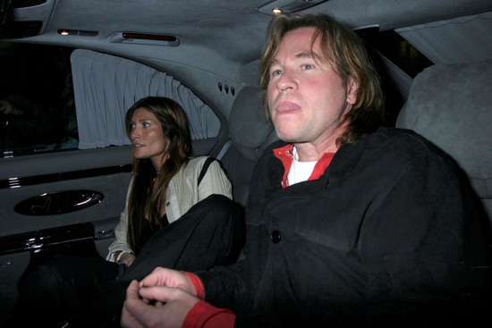 Zeta Graff Val Kilmer Leaving One Editorial Stock Photo - Stock Image ...