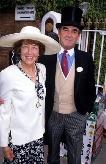 Derek Nimmo Wife Patricia Ascot Editorial Stock Photo - Stock Image ...