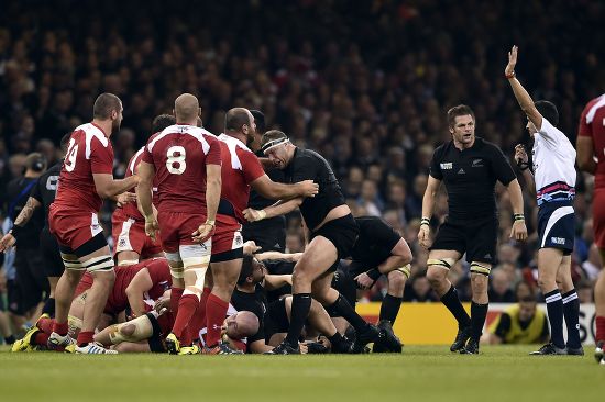 Referee Awards Georgia Penalty Scrum Editorial Stock Photo - Stock ...
