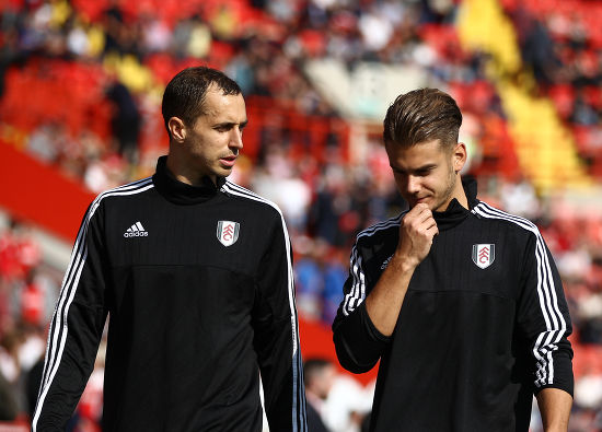 Sakari Mattila Fulham Alex Kacaniklic Fulham Editorial Stock Photo ...