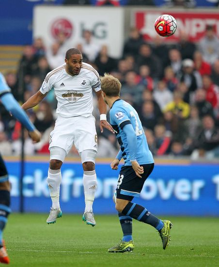 Ashley Williams Swansea City Headers Ball Editorial Stock Photo - Stock ...