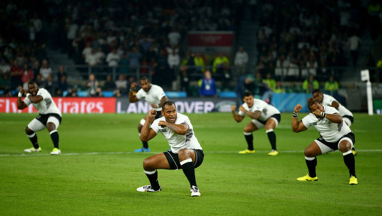 Fiji Perform Cibi During 2015 Rugby Editorial Stock Photo - Stock Image ...