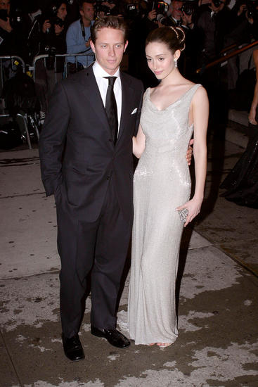 David Wildenstein Emmy Rossum Editorial Stock Photo - Stock Image ...