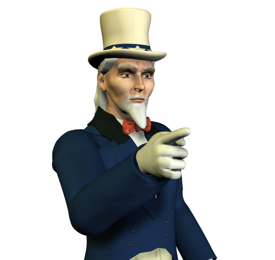 National Personification Uncle Sam Editorial Stock Photo - Stock Image ...