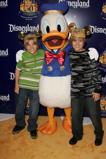 Cole Dylan Sprouse Donald Duck Editorial Stock Photo - Stock Image ...