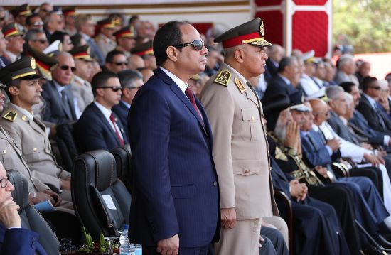 Egyptian President Abdel Fattah Alsisi Attends Editorial Stock Photo ...