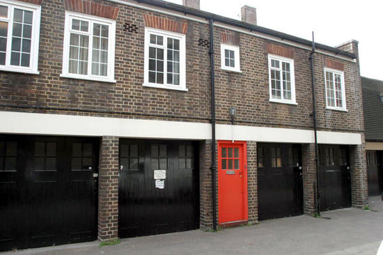 Mews Back Maritime House Clapham Where Editorial Stock Photo - Stock ...