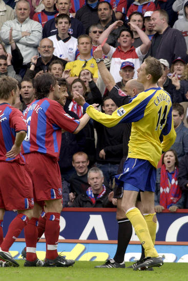 Gonzalo Sorondo Peter Crouch Sent Off Editorial Stock Photo - Stock ...