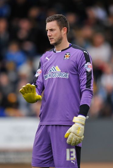 Cambridge United Goalkeeper Sam Beasant During Editorial Stock Photo ...
