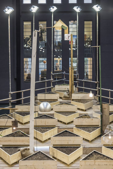 Earth Filled Troughs Will Be Watered Editorial Stock Photo - Stock ...