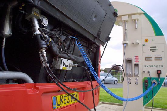 London Bus Fuel Tank Being Filled Editorial Stock Photo - Stock Image ...