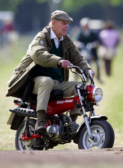 Prince Philip Riding Easy Rider Monkey Editorial Stock Photo - Stock ...