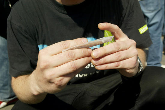 Man Rolling Joint Editorial Stock Photo - Stock Image | Shutterstock