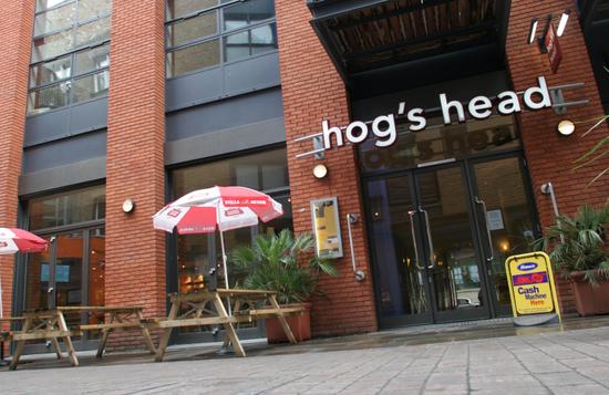Hogs Head Farringdon London Britain Editorial Stock Photo - Stock Image ...