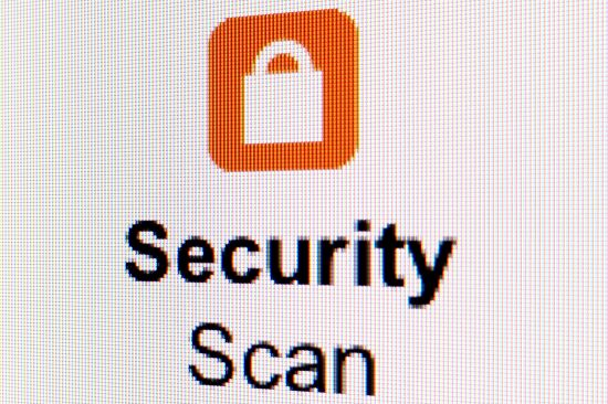 Screenshot Security Scan Lock Logo Editorial Stock Photo - Stock Image ...