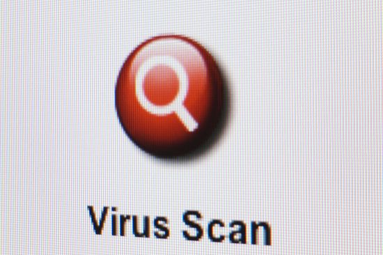 Screenshot Virus Scan Editorial Stock Photo - Stock Image | Shutterstock
